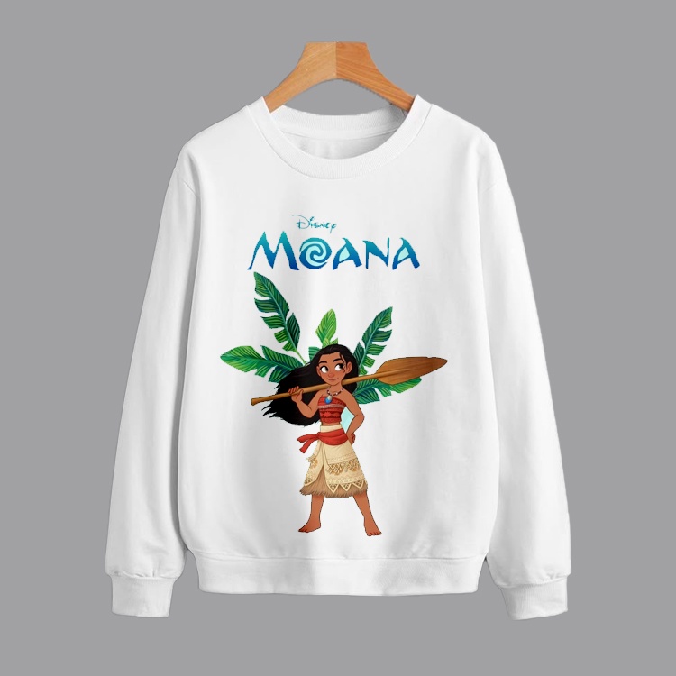 Jual Sweater Moana S5 Anak Custom Perempuan Lucu Kartun Animasi 3D Bisa ...