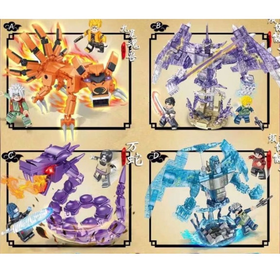 Jual Naruto Kyubi Kurama Sasuke Susano Minato Kurama Sukaku Jubi Action ...