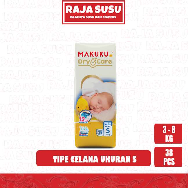 Jual MAKUKU DRY CARE PANTS S38 - RAJA SUSU | Shopee Indonesia