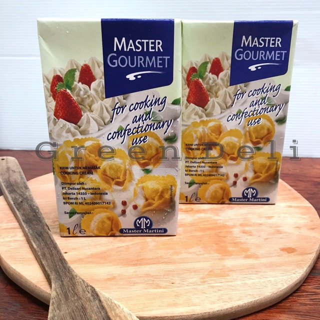 Jual Master Gourmet Cooking Cream 1LITER | Shopee Indonesia