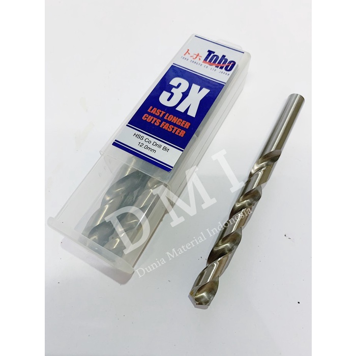 Jual PREMIUM Matabor Besi TOHO 12mm Mata Bor Besi Drill Bit Besi ...