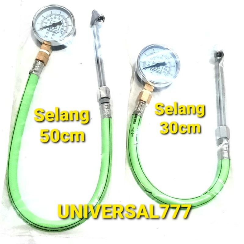 Jual 50cm Alat Pengukur Ukur Cek Test Tes Tekanan Angin Ban Truk 220Psi ...