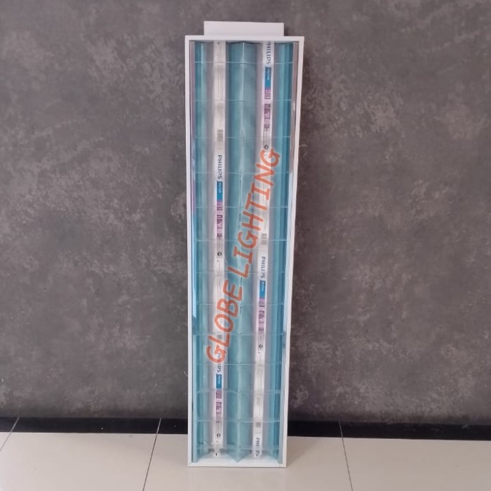 Jual KAP LAMPU RM KONDE 2X36 KOMPLIT LED PHILPS 16W (AKUSTIK) | Shopee ...