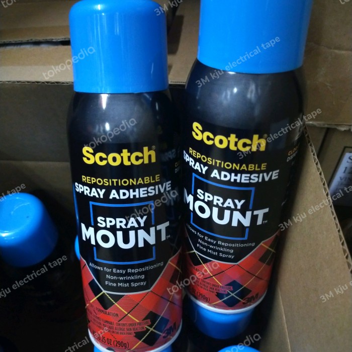 Jual lem semprot spraymount 3m | Shopee Indonesia