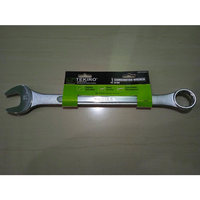 Jual KUNCI RING PAS TEKIRO 30 MM / COMBINATION WRENCH TEKIRO 30 MM | Shopee Indonesia