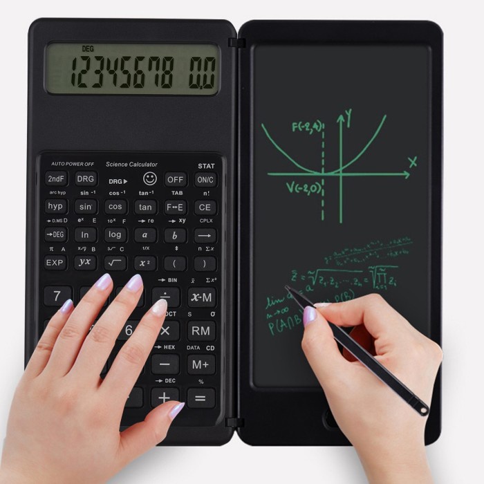 Jual Jual [READY] Foldable Scientific Calculator 10-Digit with Erasable ...