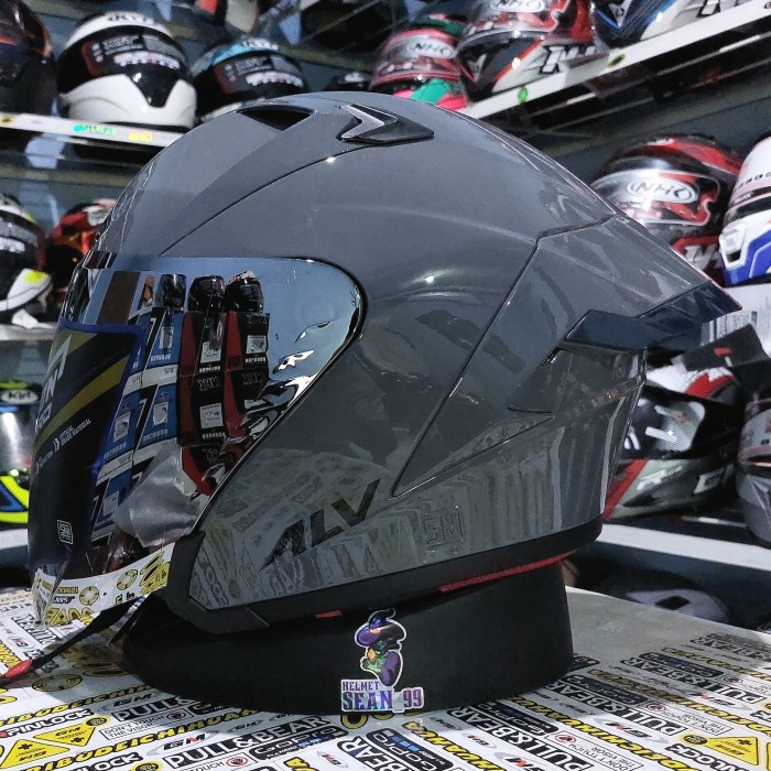 Jual OTOmO- HELM ALV ULTRON PRO HALF FACE ORIGINAL SNI FLAT VISOR ...