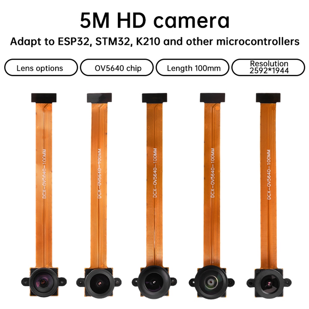 Jual OV5640 Camera Module 5Megapixel UltraWide Angle Lens With DVP ...