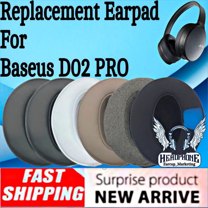 Jual Earpad Busa Headphones Baseus Encok D02 PRO D02PRO Bluetooth ...