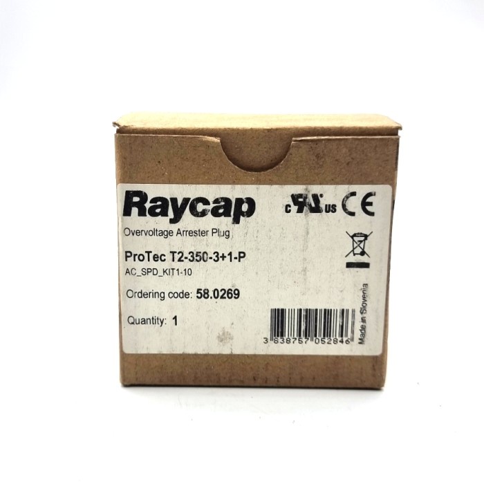 Jual RAYCAP PROTEC T2-350-3+1-P OVERVOLTAGE ARRESTER PLUG | Shopee ...