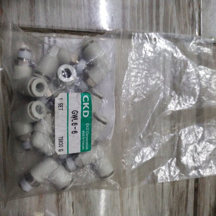 Jual CKD FITTING ELBOW GWL 6-6 1PAK ISI 10 PCS | Shopee Indonesia