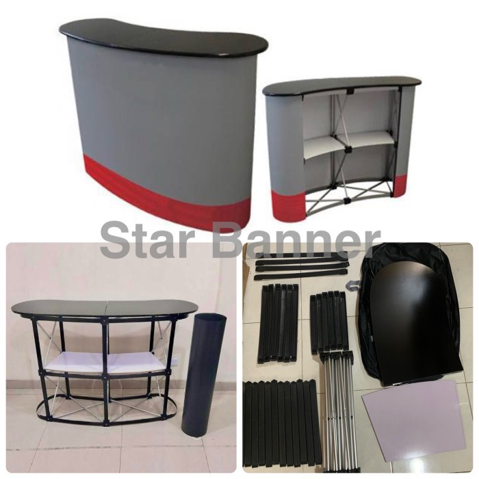 Jual Meja Pop up table - Meja Pop up counter | Shopee Indonesia