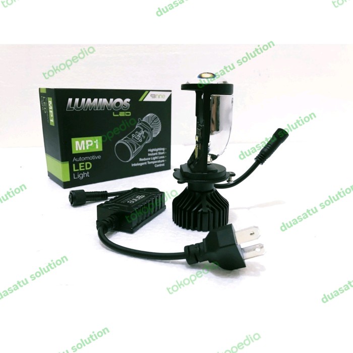 Jual Promo Luminos Mp1 Lampu Led Utama Mobil H4 Projector Mini Hi-Lo ...