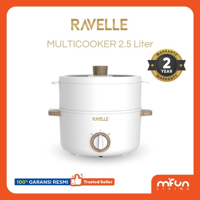 Jual Ravelle Panci Listrik Serbaguna Multicooker Panci Portable ...