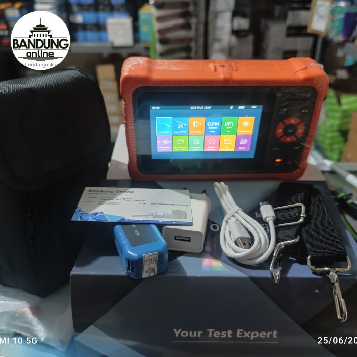 Jual Otdr Novker Nk4000D 1310/1550Nm 60Km Mini Smart Otdr Fiber Ranger ...