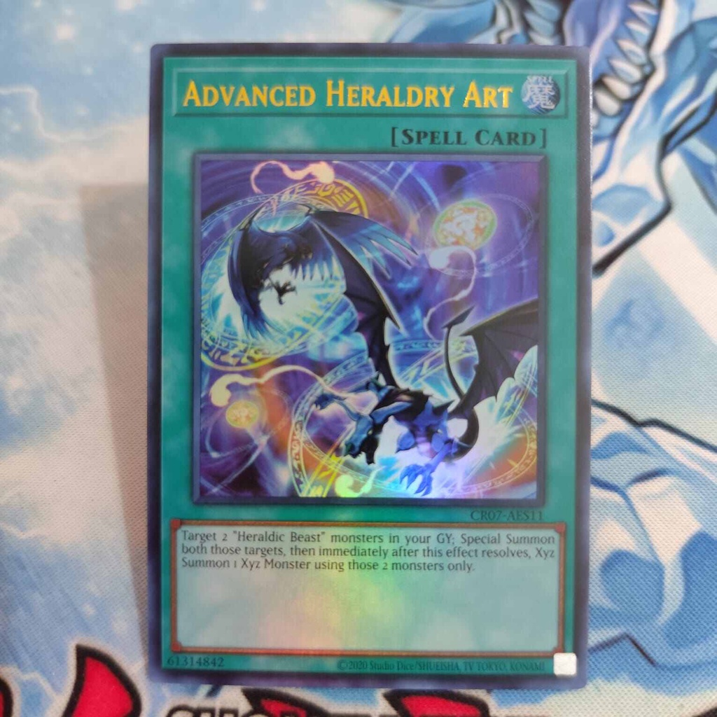 Jual yugioh AE advanced heraldry art CR07-AES11 UR original | Shopee ...