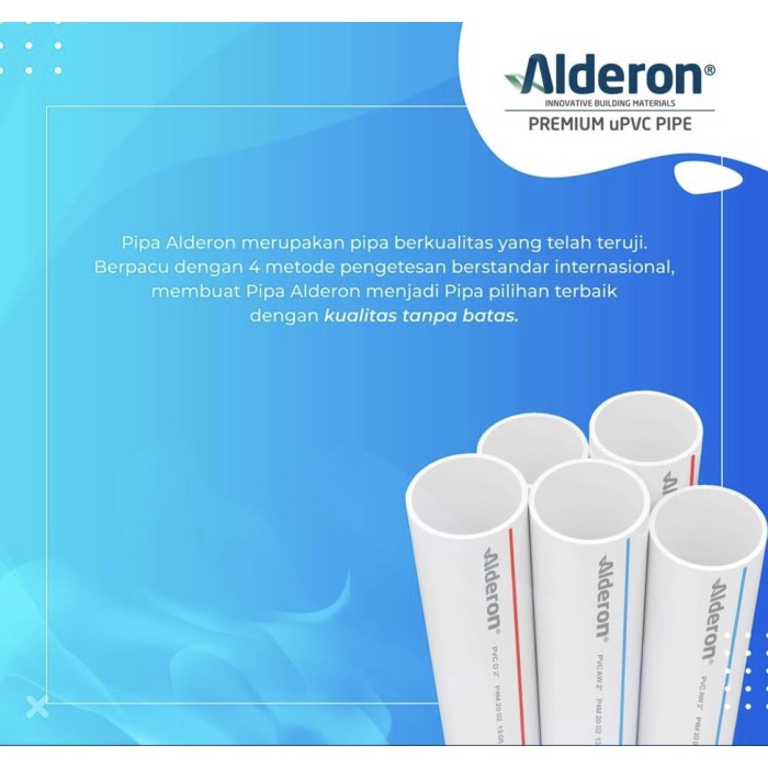 Jual Pipa PVC Alderon tipe AW | Shopee Indonesia
