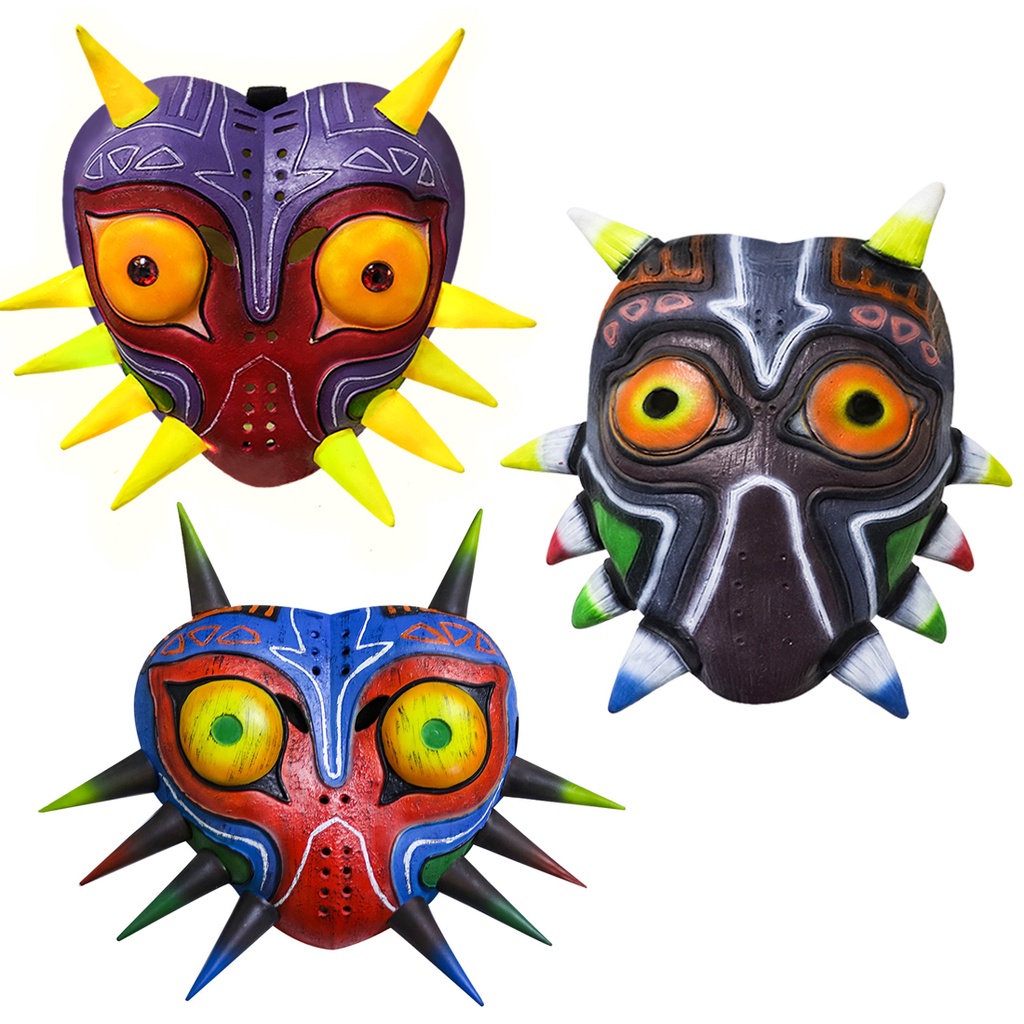 Jual P-Jsmen The Legend Of Zelda Majora Led Mask Game Cosplay Latex ...