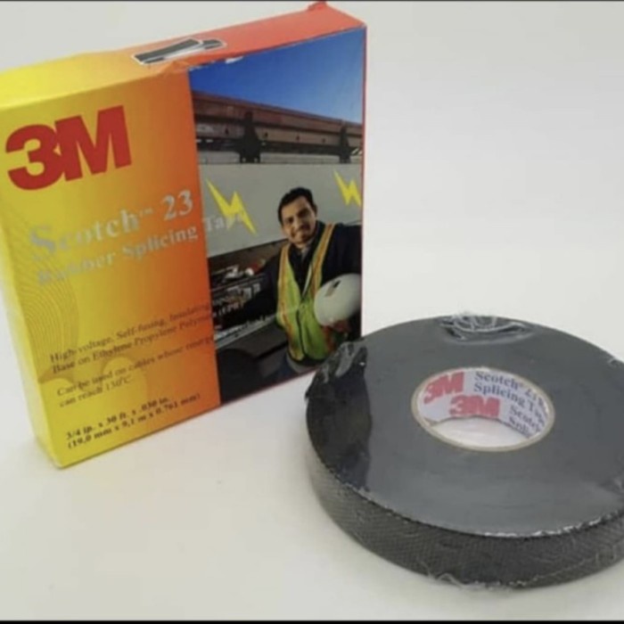 Jual 3M ISOLASI LISTRIK SCOTCH 23 / RUBBER SPLICING TAPE | Shopee Indonesia