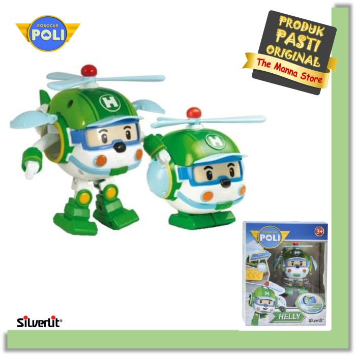 Jual Robocar Poli Mini Transforming Robot HELLY Korean Toys Animation ...