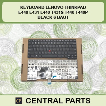 Jual Keyboard Lenovo Thinkpad E440 E431 L440 T431S T440 T440P Black ...