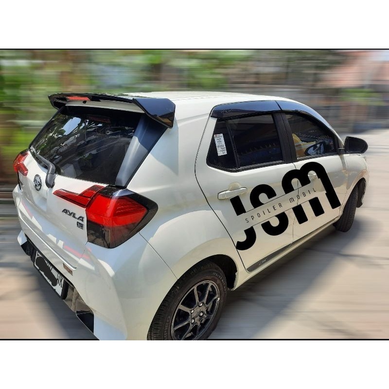 Jual Spoiler Ayla Agya 2023 2024 Dengan Lampu Led Model Universal | Shopee Indonesia
