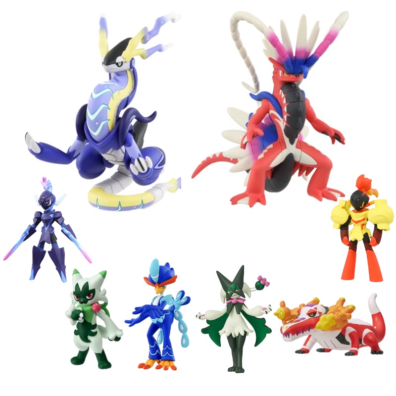Jual New Original TAKARA TOMY Pokemon Figures Skeledirge Floragato ...