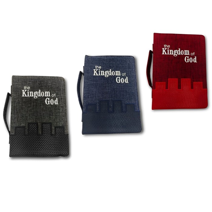 Jual Sampul Tas Alkitab - The Kingdom Of God - Manula | Shopee Indonesia