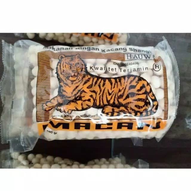 Jual (TopSeller) Kacang shanghai Suling Mas Cap Macan 340 gram | Shopee ...