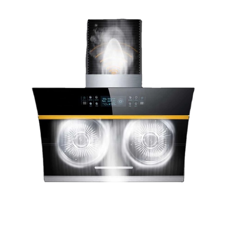 Jual Wall Mounted 36 Inch Kitchen Hood Smoke Extractor Fan 24 Double ...