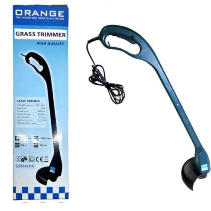 Jual BEST!! ORANGE MESIN POTONG GUNTING RUMPUT LISTRIK SENAR GRASS ...