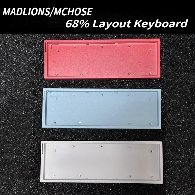 Jual Customized 68% Layout Mechanical Keyboard Shell For Mchose/Atk 68 ...