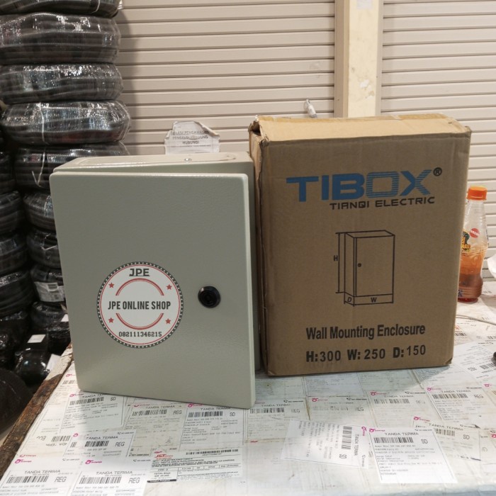 Jual Tibox Box Panel Besi/Box Panel Sheet Steel 300X250X150 Mm Ip65 ...
