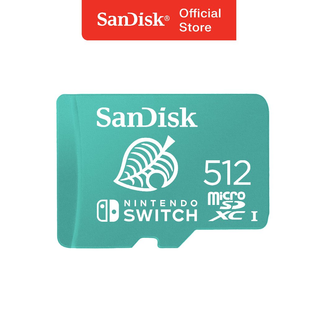 Jual SANDISK MICROSDXC CARD NINTENDO SWITCH ANIMAL CROSSING 512GB U3 ...