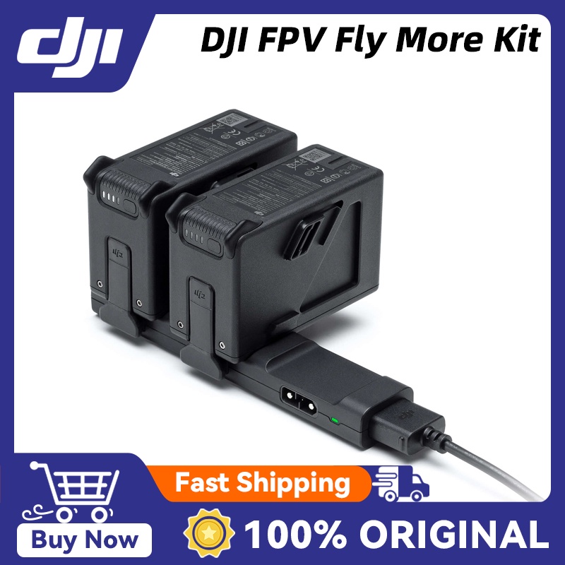Jual DJI FPV Fly More Kit Two DJI FPV Intelligent Flight Batteries and ...