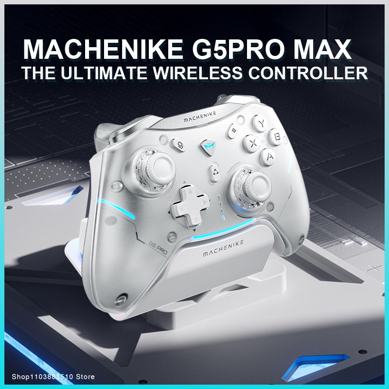 Jual Machenike G5 Pro Max Gaming Controller With Charging Dock RGB ...
