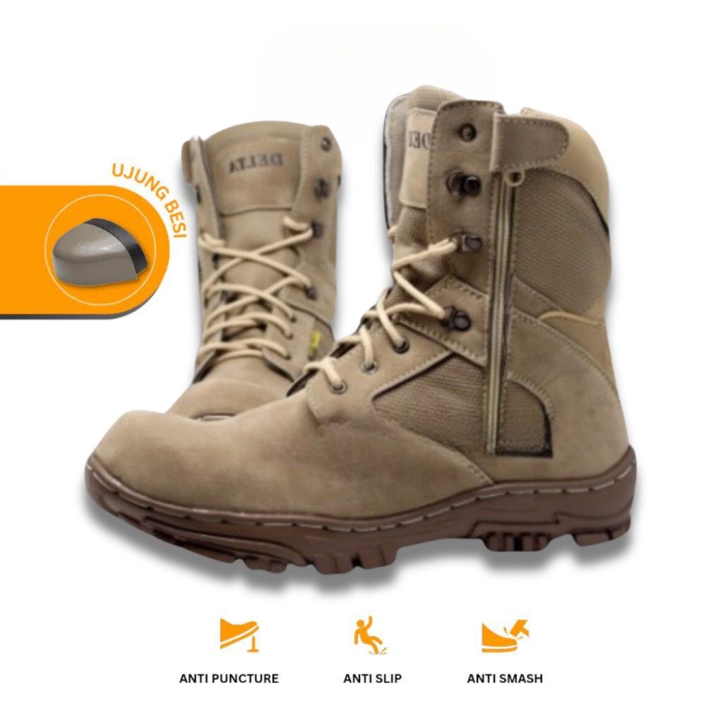 Jual best deals sepatu delta tactical sepatu safety ujung besi sepatu ...