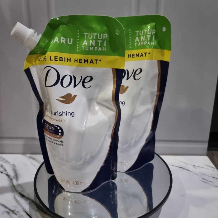 Jual Dove Deeply Nourishing Body Wash Nutrium Moisture 400 Ml | Shopee ...