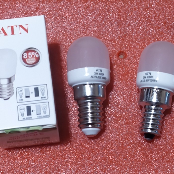 Jual Lampu Led Kulkas E14/ E12 (Putih / Kuning) | Shopee Indonesia