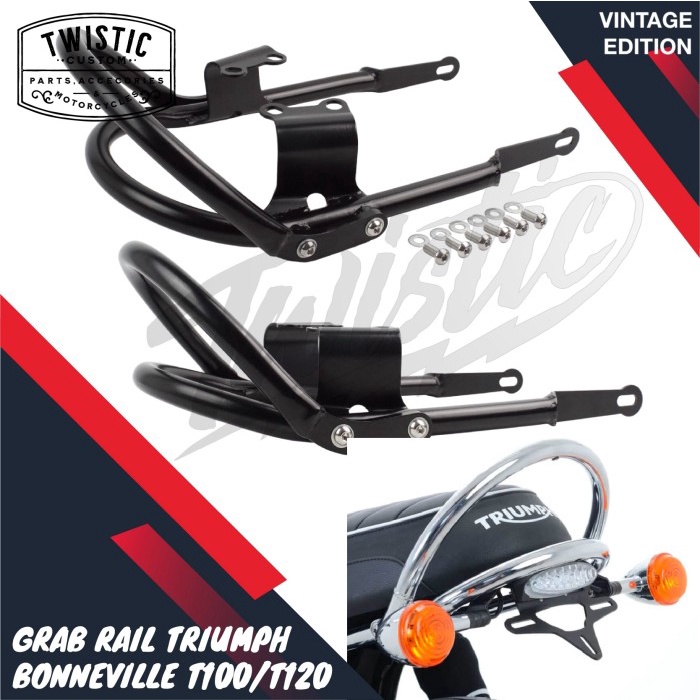 Jual Paling Murah Grab Rail Bar Vintage Edition Behel Motor Triumph ...