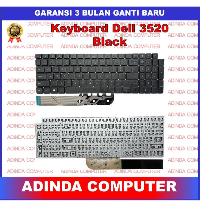 Jual Ready Keyboard Dell Latitude 3520 3530 E3520 Inspiron 15 3510 3511 ...