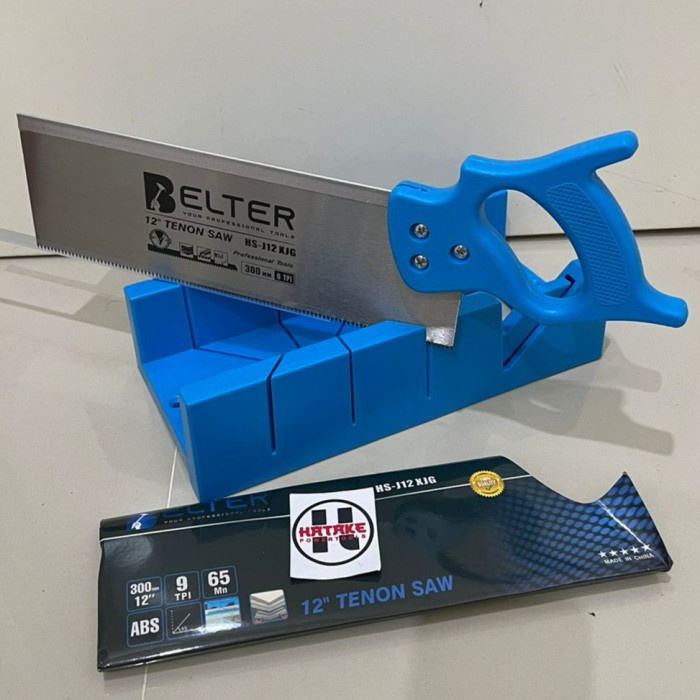 Jual Gergaji Pigura Gergaji Kayu Sudut Mitre Box Miter Box with Tenon 30cm | Shopee Indonesia