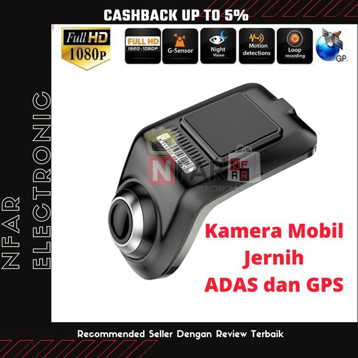 Jual Kamera Mobil USB FULL HD 1080P ADAS Dashcam GPS Car Camera ...