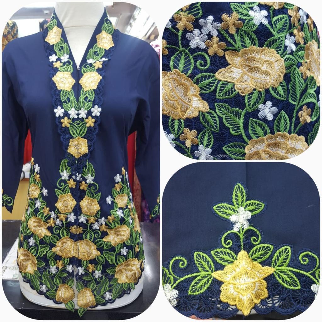 Jual RENDA KEBAYA ENCIM MOTIF BUNGA MELATI (Renda Saja) | Shopee Indonesia