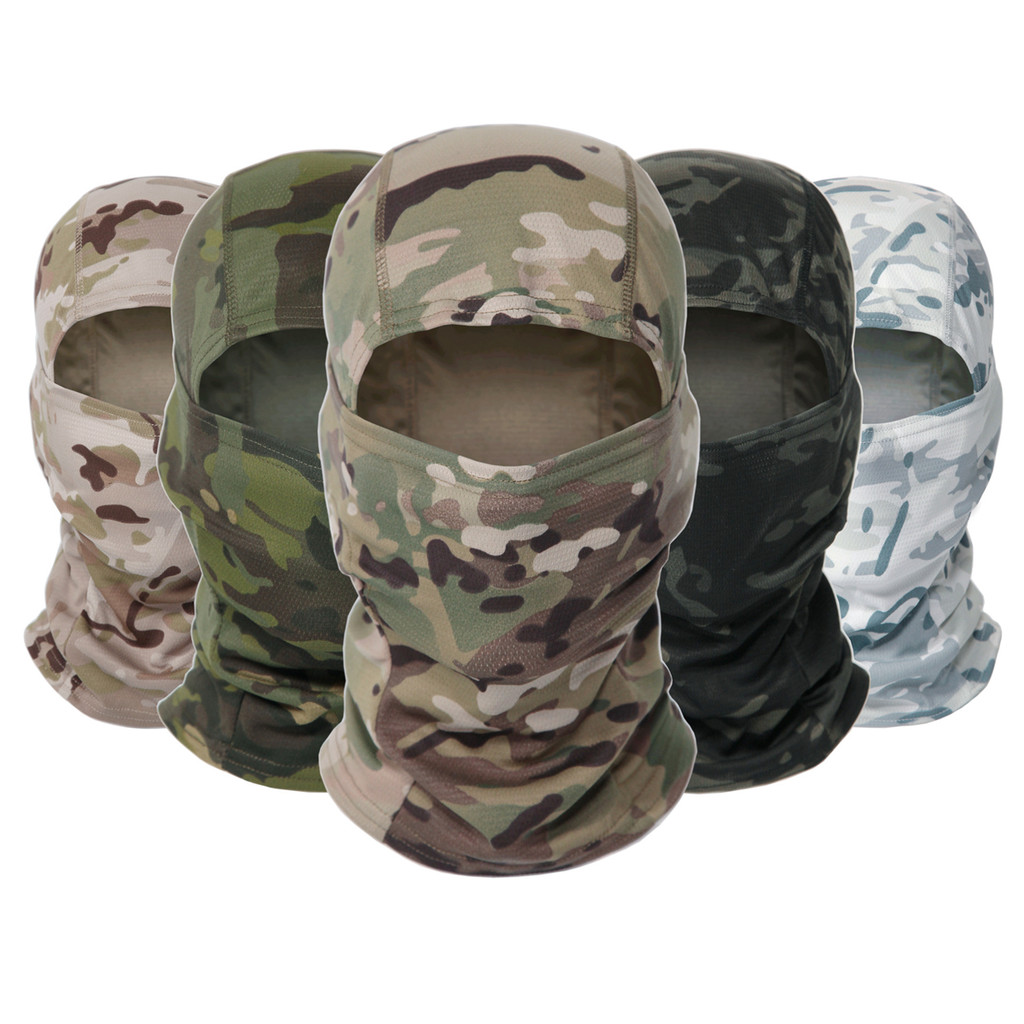 Jual Camouflage Balaclava Full Face Cs Mask Ski Cycling Hunting Head ...
