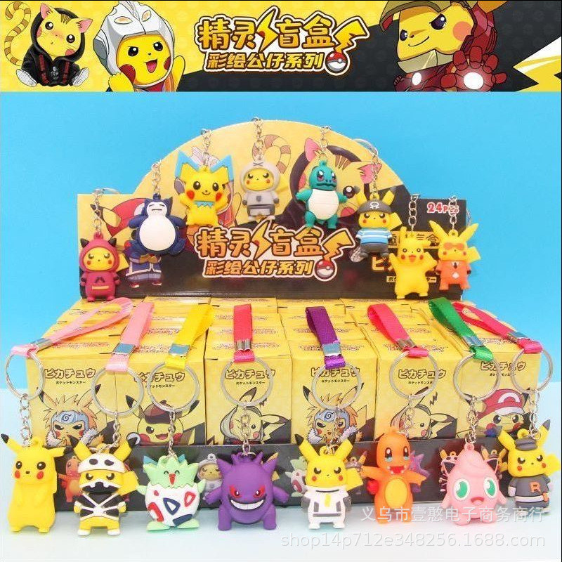 Jual 24Pcs Pokemon Pikachu Figure Mystery Blind Box Legend Arceus ...