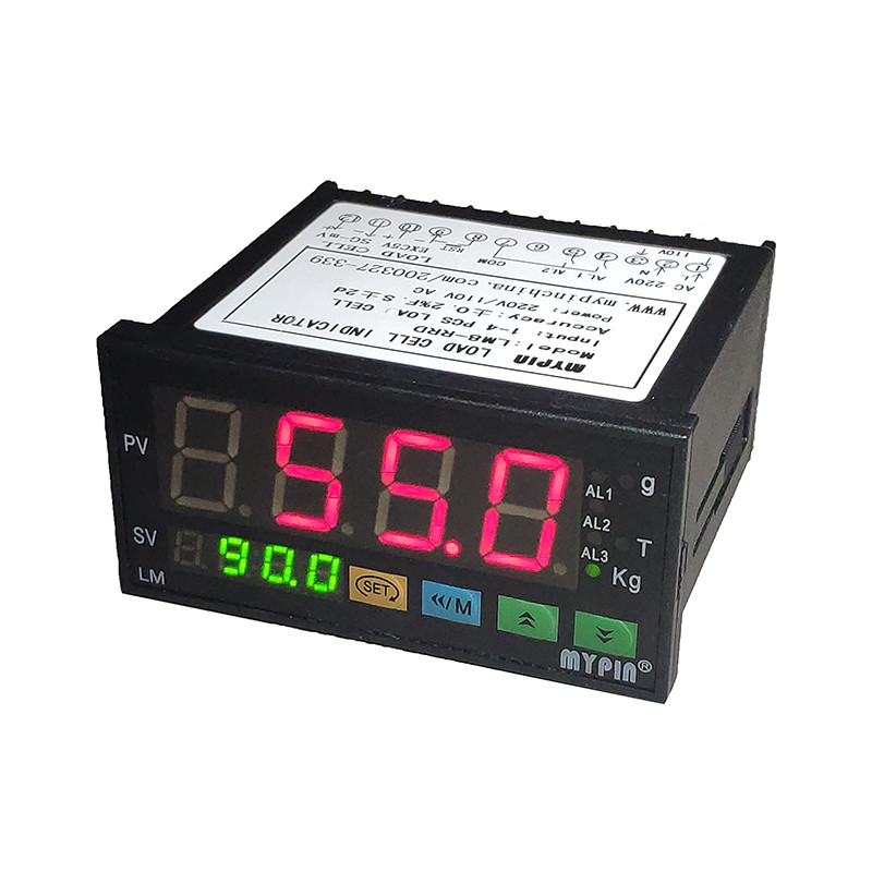 Jual Mypin(Lm8-Rrd) Loadcell Indicator ,Weighing Controller, Led Weight Controller 1-4 Load Cell ...