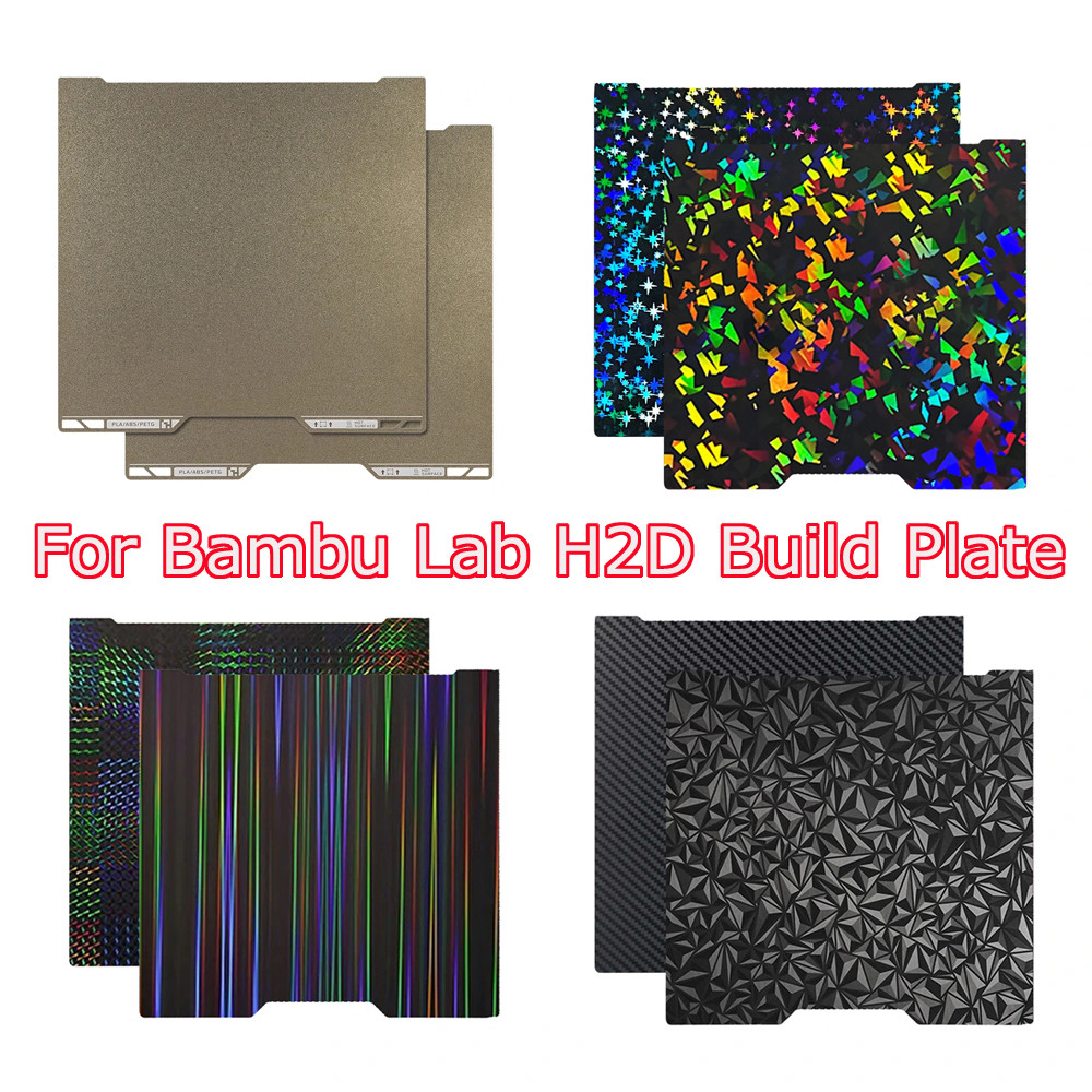 Jual New For Bambu Lab H2d Bed Double Sided Bambulab Smooth Build Plate ...