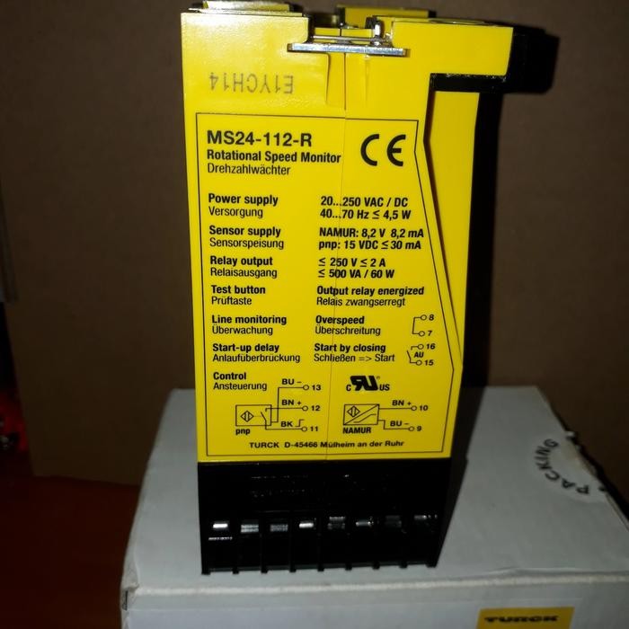 Jual MS24-112-R ROTATIONAL SPEED MONITOR TURCK TERMURAH | Shopee Indonesia