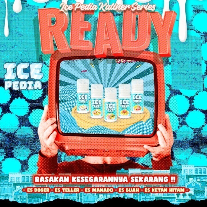 Jual PODS FRIENDLY ICEPEDIA KULINER ES TELER ICE PEDIA 30ML 15MG BY ...